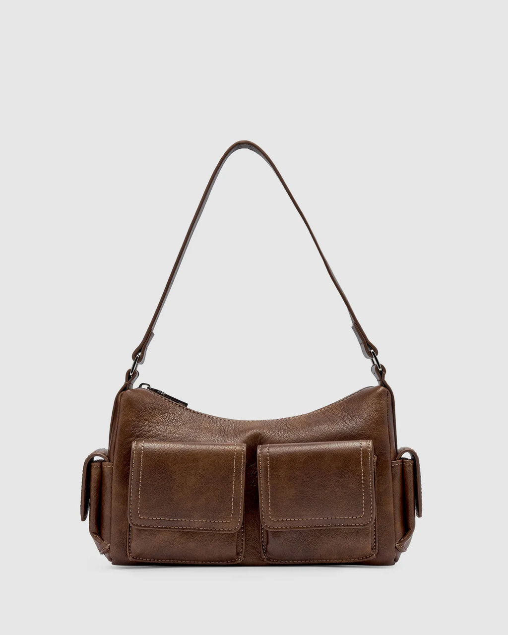 RAE POCKET BAG MINI | WORN CHOCOLATE – Sean Scott Boutique