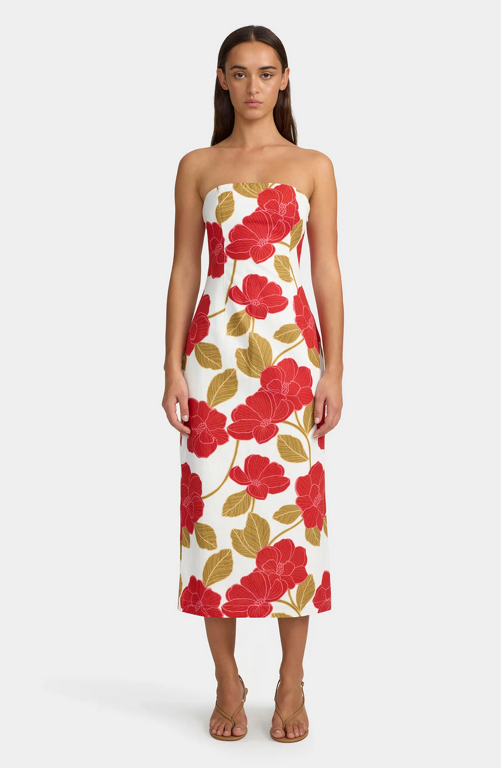 HOLLY MIDI DRESS | PRIMROSE – Sean Scott Boutique